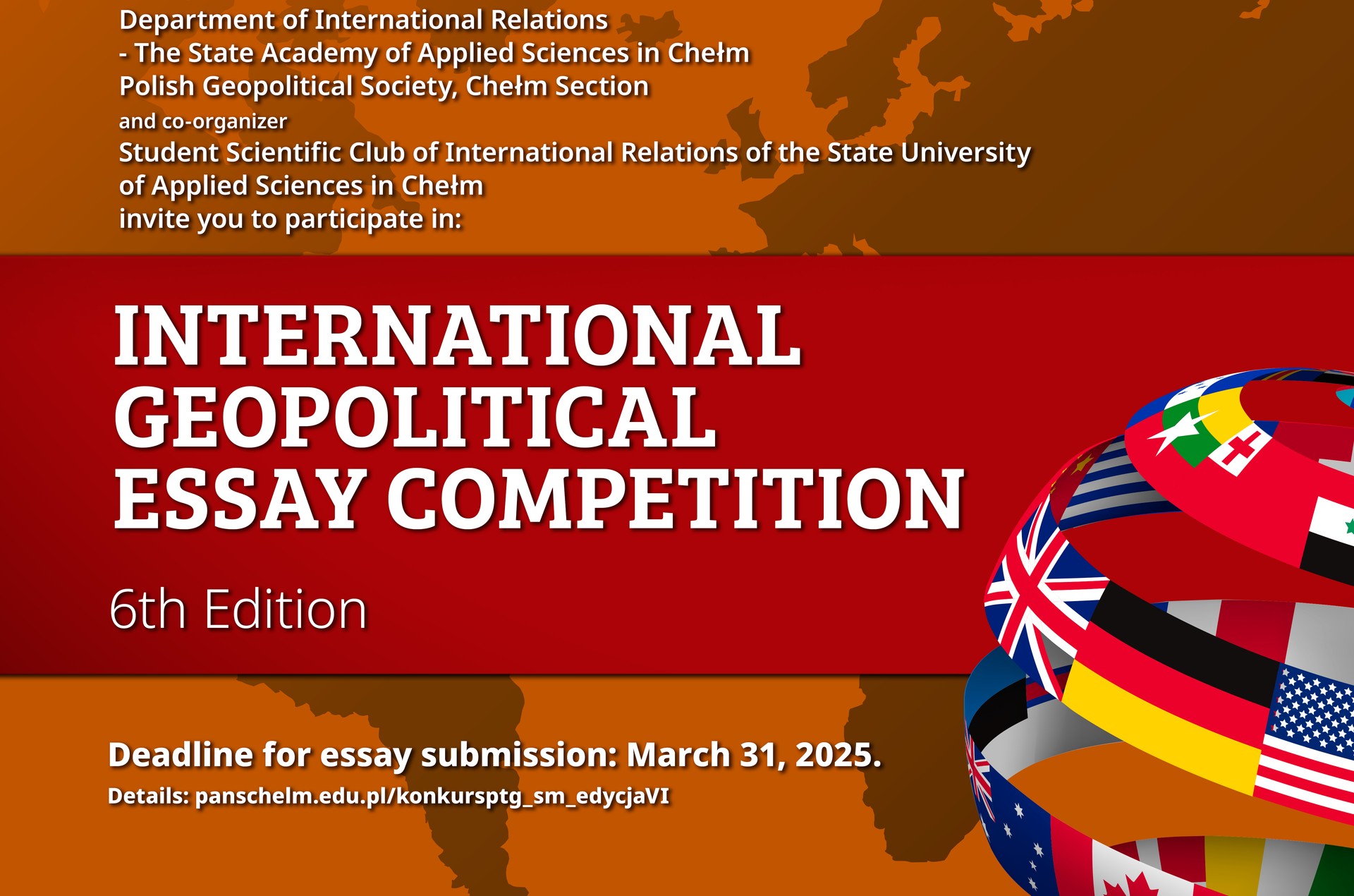 International Geopolitical Essay Competition - 6th edition - Państwowa ...